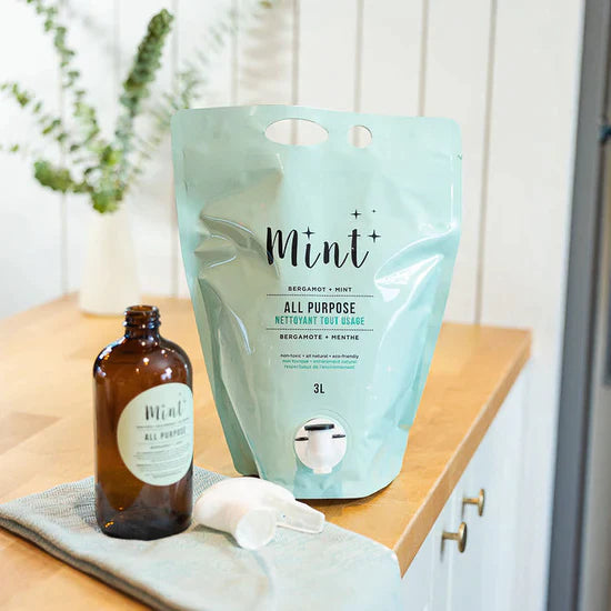 3L All Purpose Cleaner - Bergamot + Mint – The Kind Matter Company